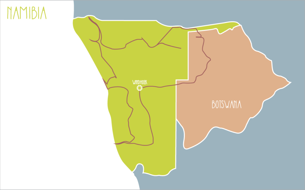 Namibia itinerary day by day - Family Corel Adventures