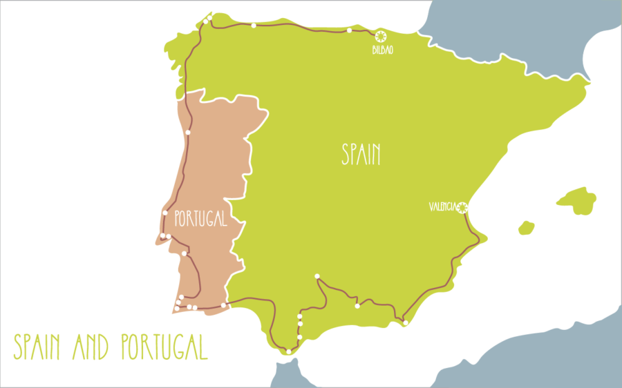 Spain and Portugal itinerary - Family Corel Adventures